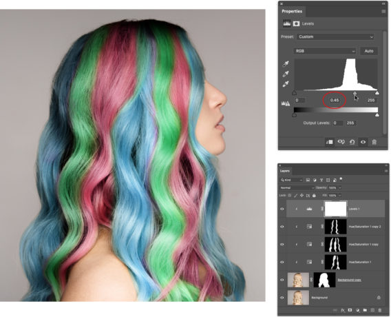 How to Change Hair Color in Photoshop - Planet Photoshop